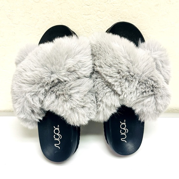 Sugar | Shoes | Sugar Fur Slippers | Poshmark